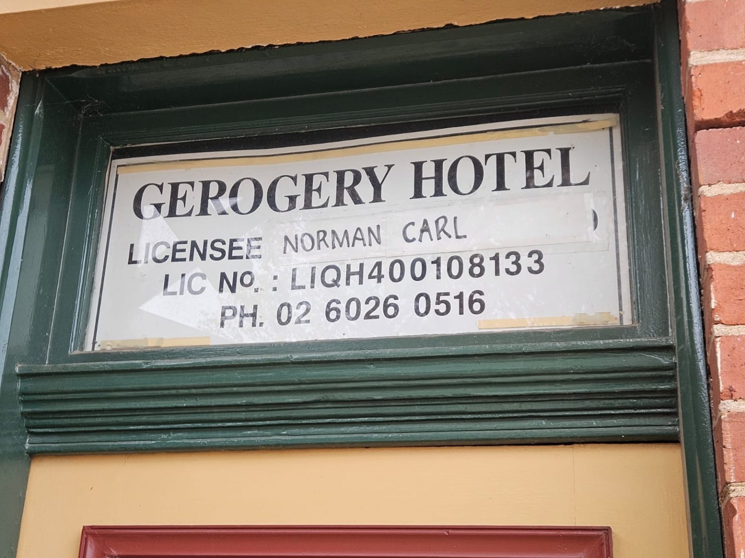 Gerogery Hotel & Cafe @ The G-Rodge - Pyney's Pie Reviews